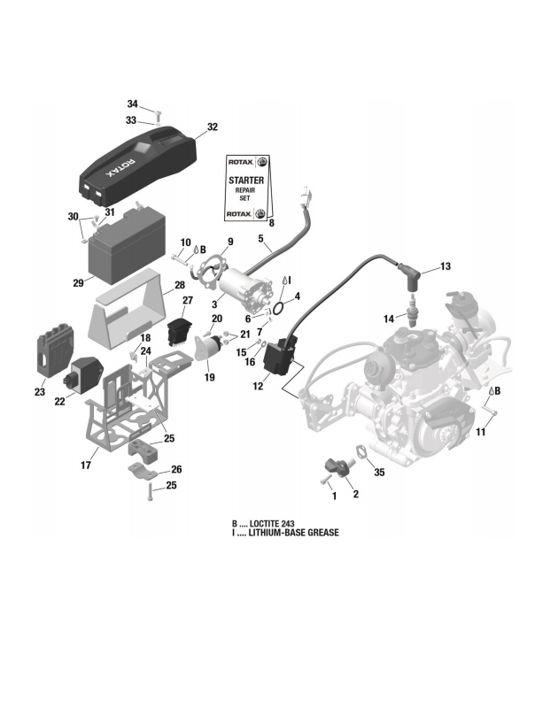 27 - RTX.264854 Multi-Function Switch - Race Rotax