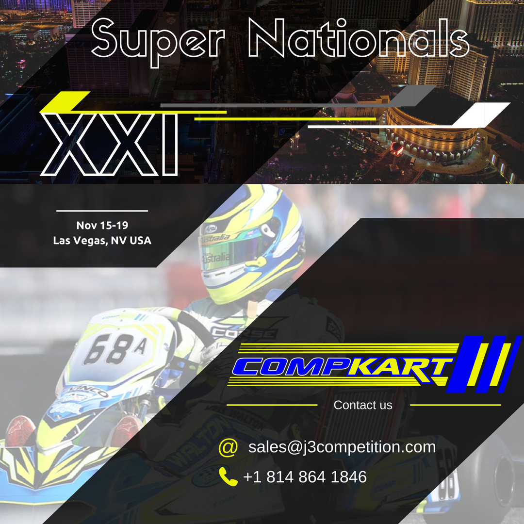 SKUSA Super Nationals 21 - Join COMPKART! - Race Rotax