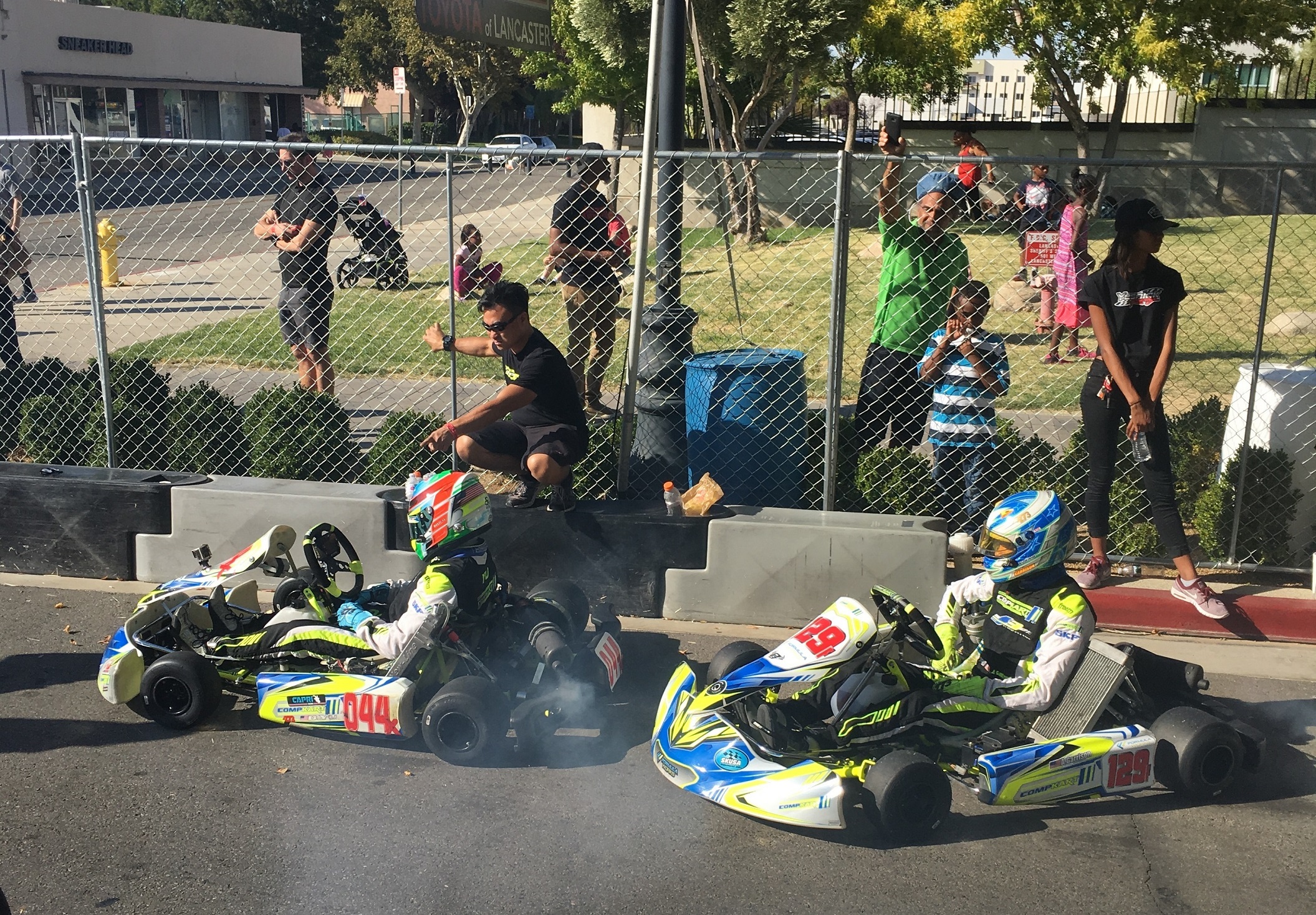 COMPKART- UNTOUCHABLE in Lancaster at Superkarts! USA - Race Rotax