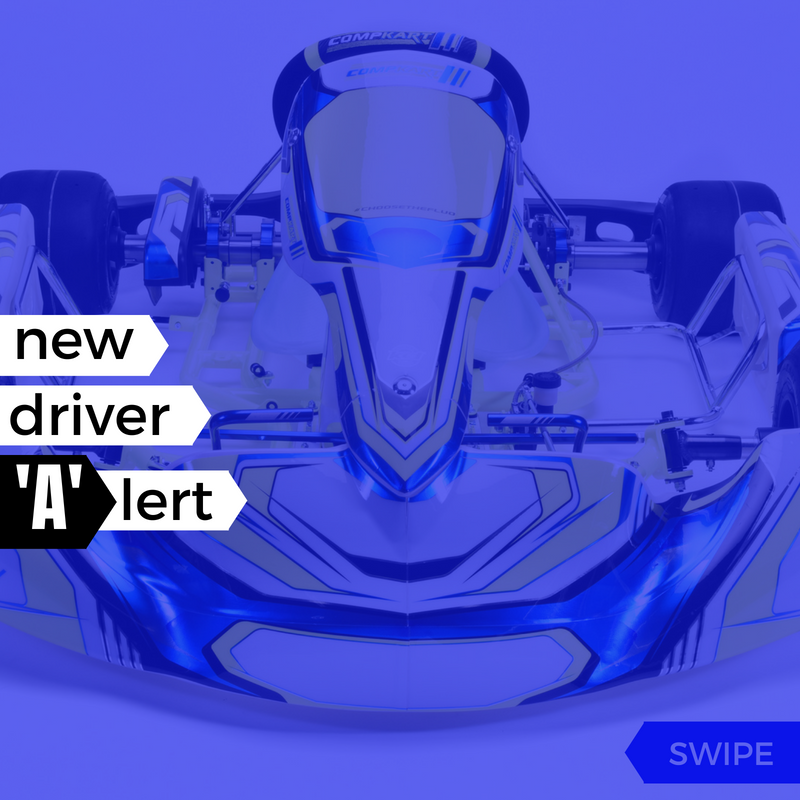 COMPKART Official New Driver Alert - Race Rotax