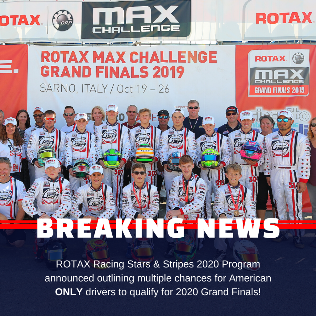 Rotax Racing Stars & Stripes program set for 2020 - Race Rotax